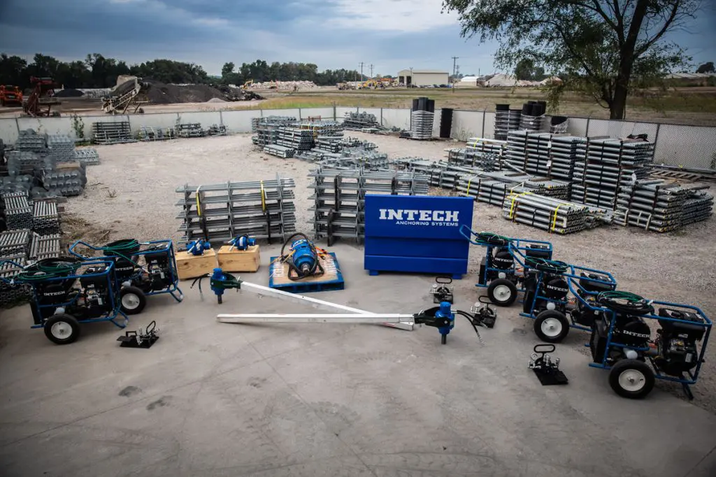 Helical Pile Installation Equipment | Hydraulic Drive Systems