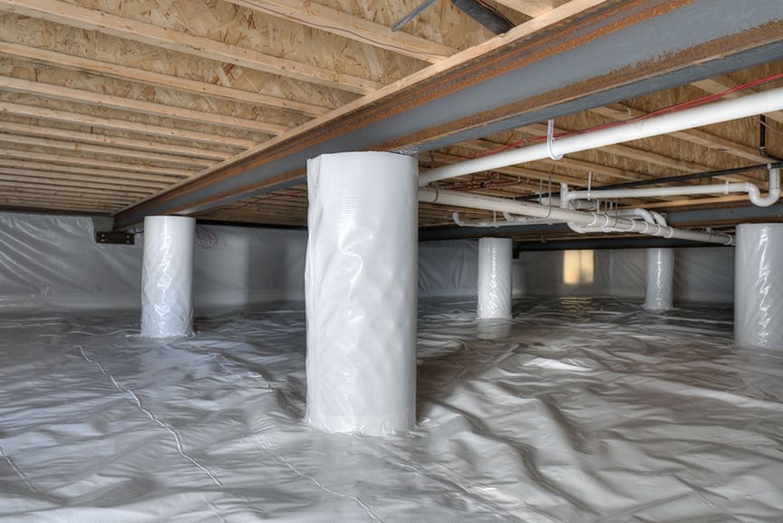 Crawl Space Encapsulation - Intech Anchoring Systems