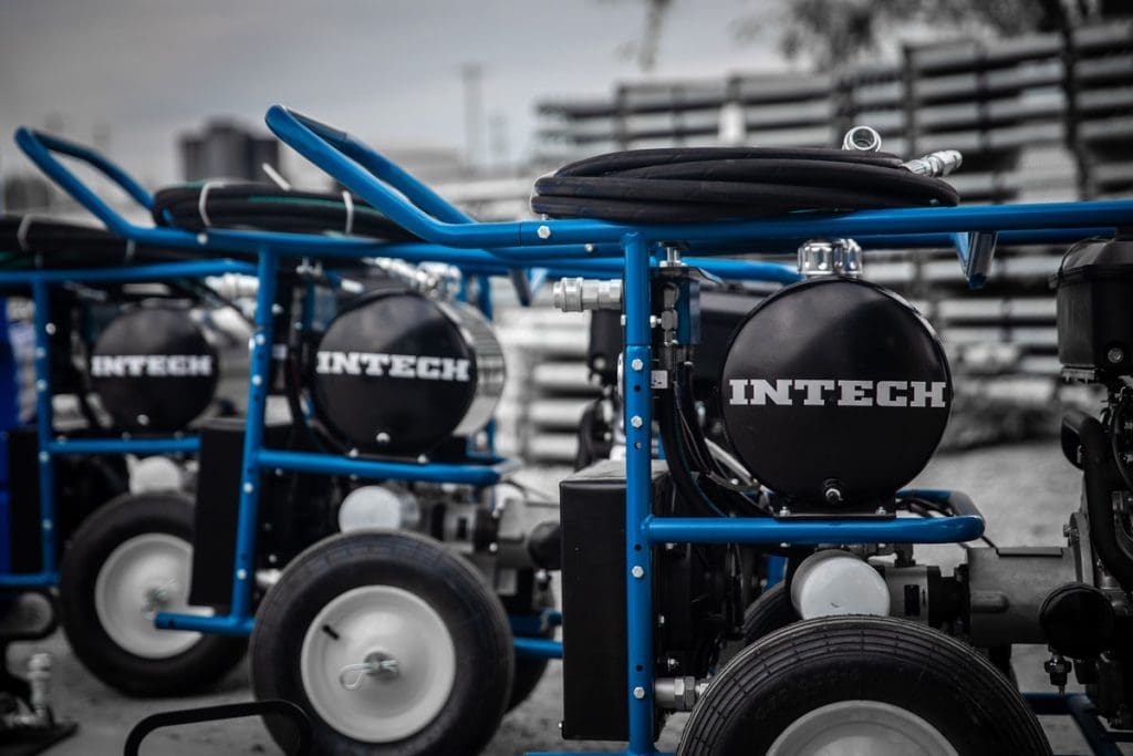 Helical Pile Installation Equipment - Intech Anchoring Systems